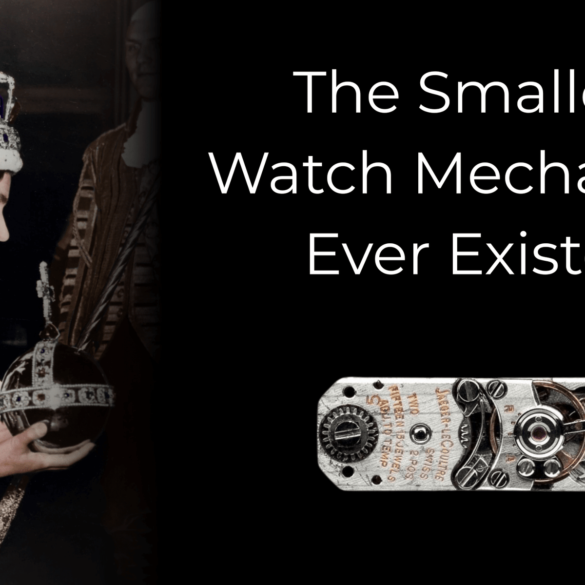 The Smallest Watch Mechanism Ever Existed – DuMarko