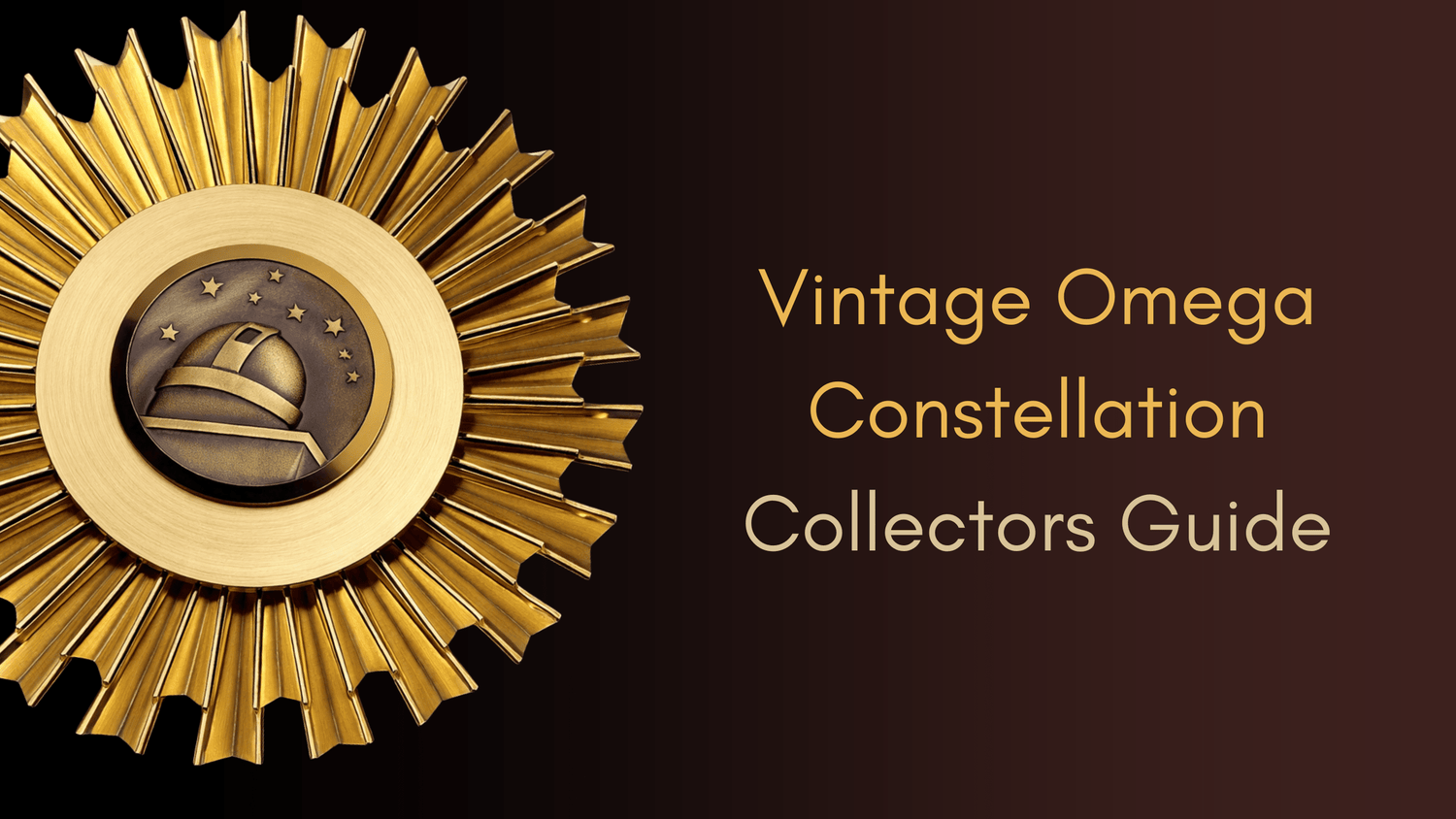 Vintage Omega Constellation Guide: Pie-Pan, C-Shape & Collecting – DuMarko
