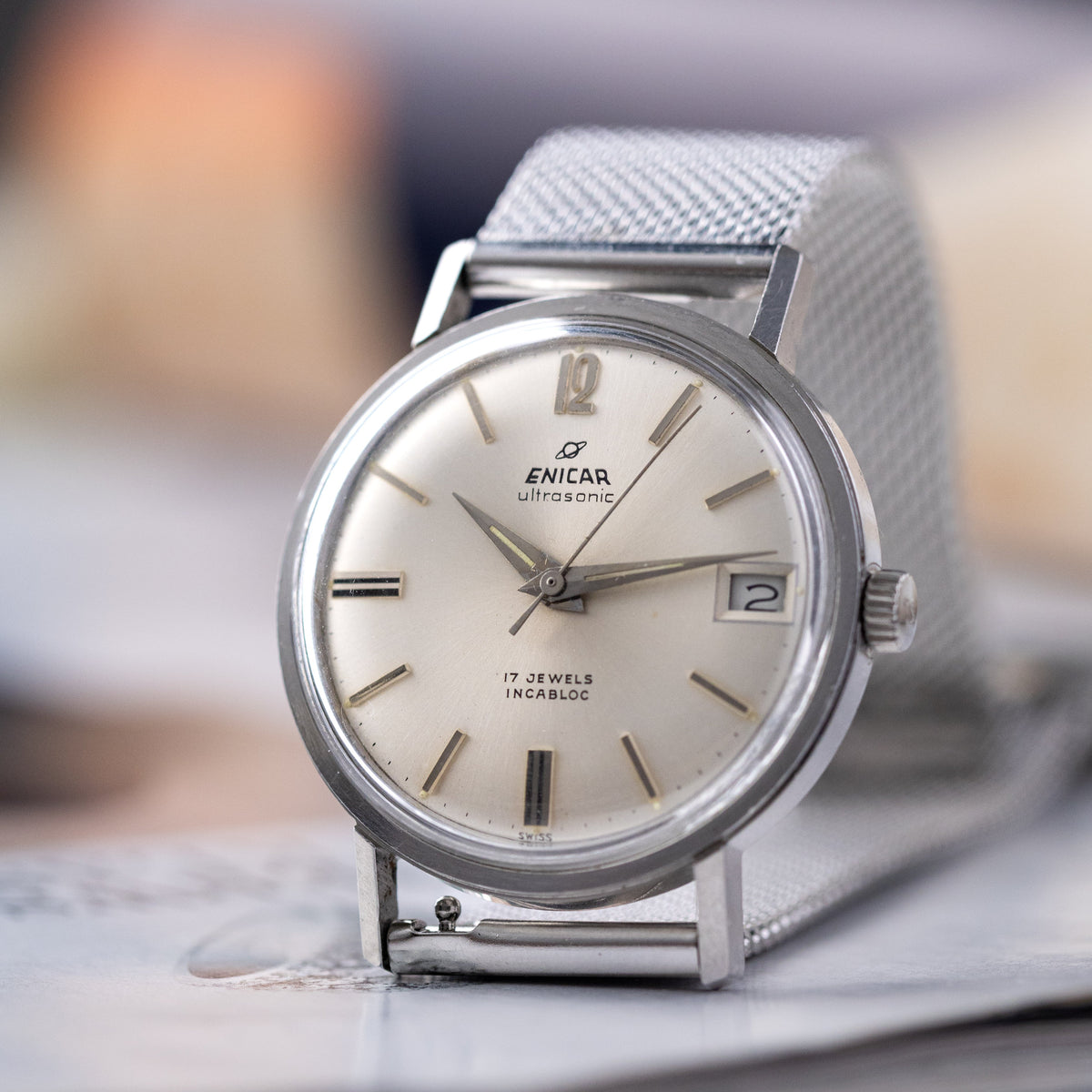 Enicar Ultrasonic, Vintage Swiss Mechanical Watch from 1960's – DuMarko