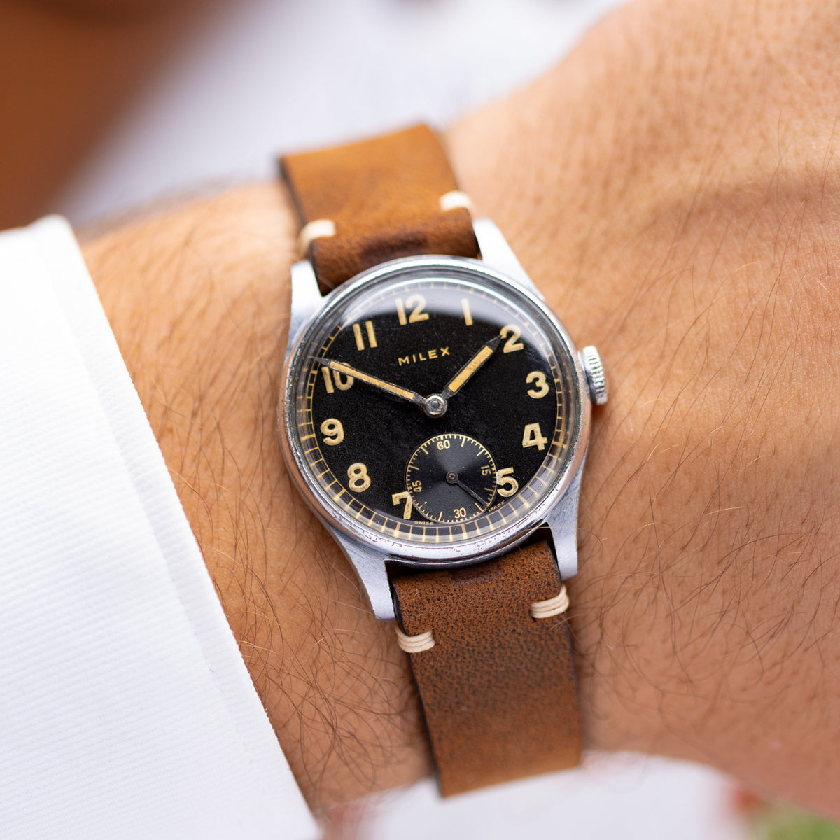 Milex Vintage Swiss WWII Military Watch from 1940's – DuMarko