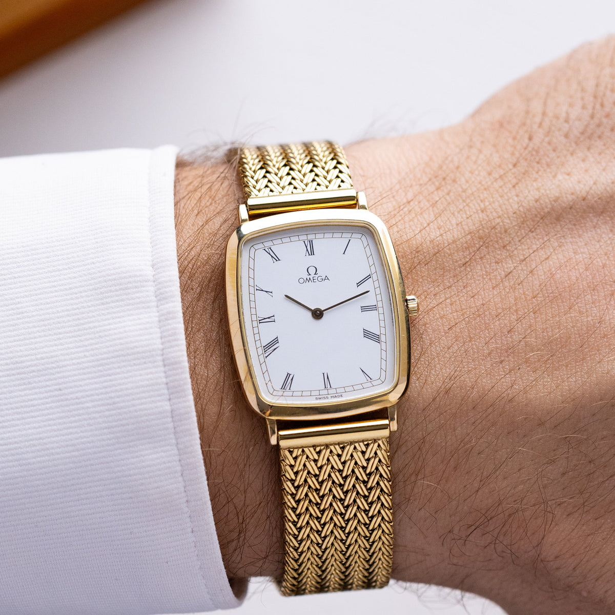 Omega De Ville, Vintage Quartz Watch, Extra Slim Dress Case from 1986 ...