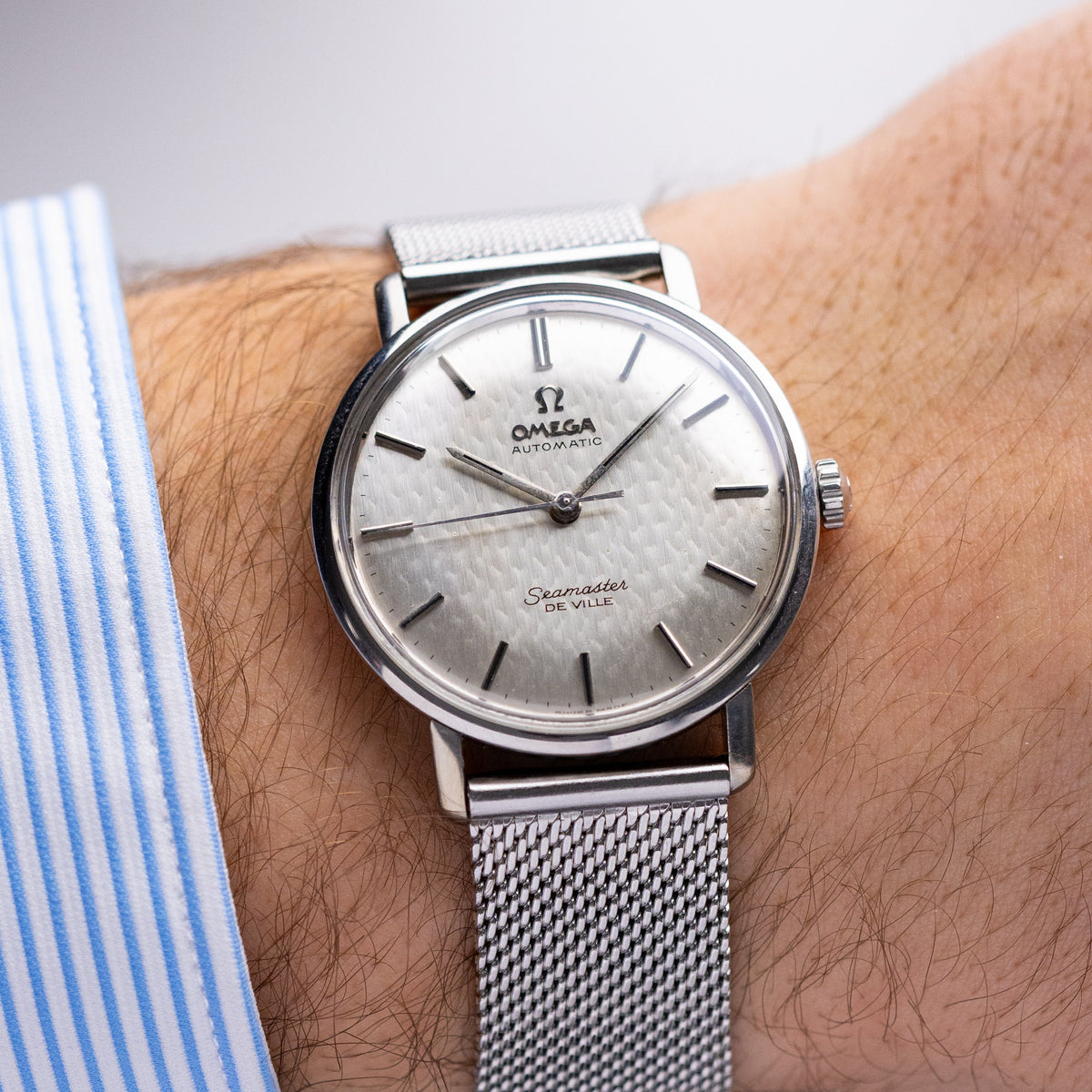 Omega Seamaster De Ville Ref. 165.020, Cal. 552, Linen Dial,Monocoque ...