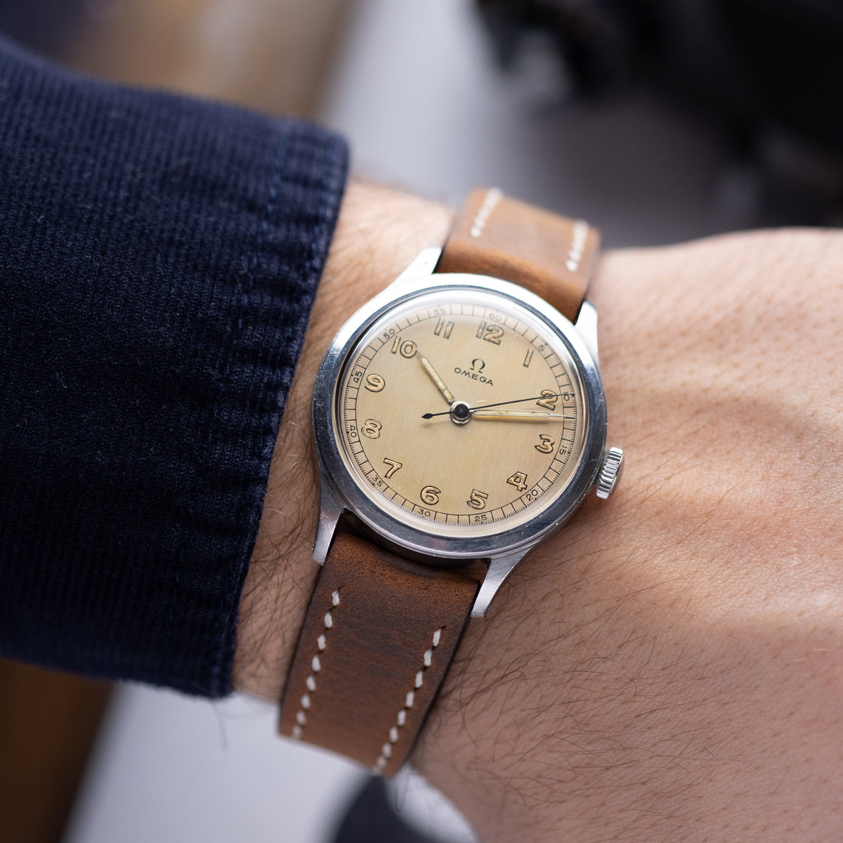 Omega Vintage Swiss watch, Radium Dial, Ref. 2179/2, Cal. 30T2 SC from ...