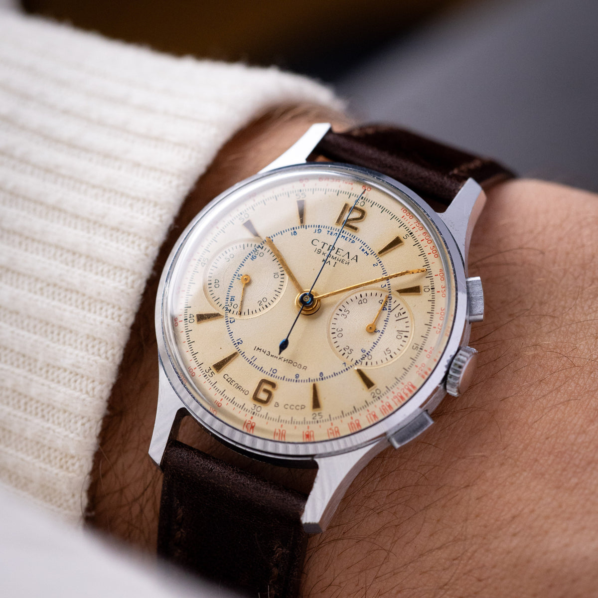 Rare Vintage Poljot Strela Chronograph for Aviators and Astronauts, So ...