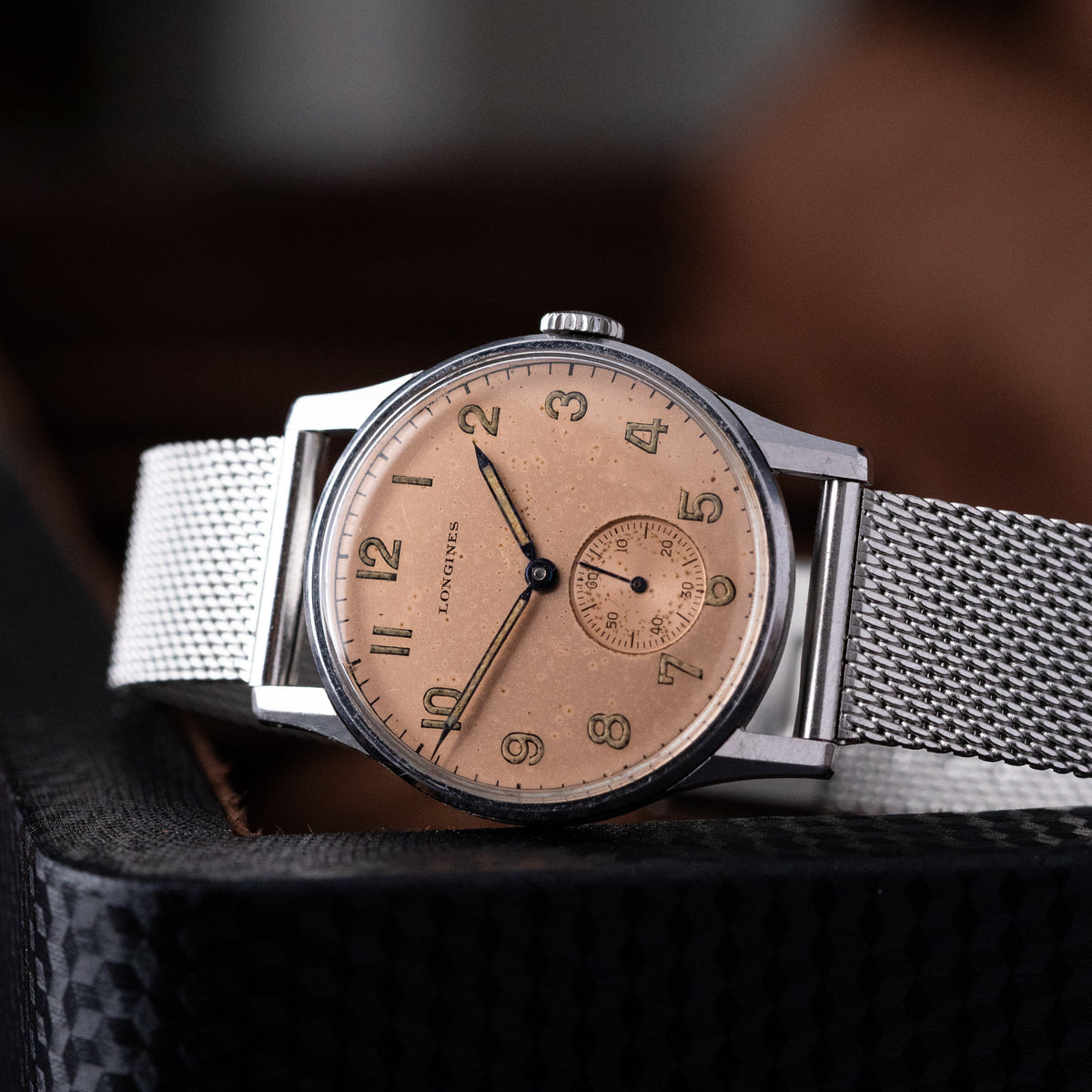 Vintage Longines Swiss Watch, Rare salmon patina dial, Cal. 23M from 1 ...