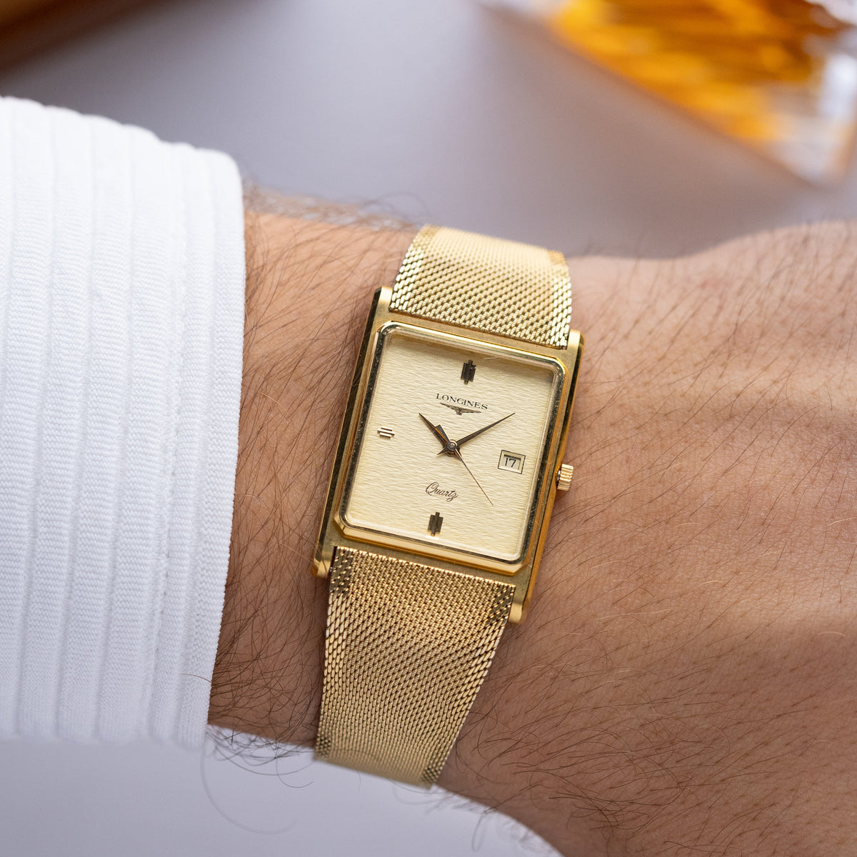 Vintage Longines Wittnauer “St. Moritz”, Art Deco Tank, Quartz Cal. 15 ...