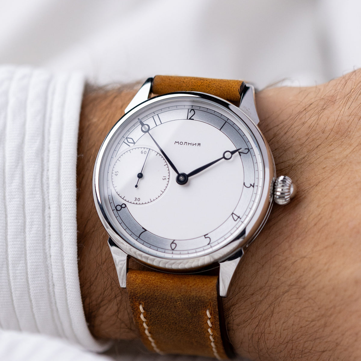 Vintage Molnja Two-tone Dial, Oversized Jumbo Case, Pontife hands, Cal ...