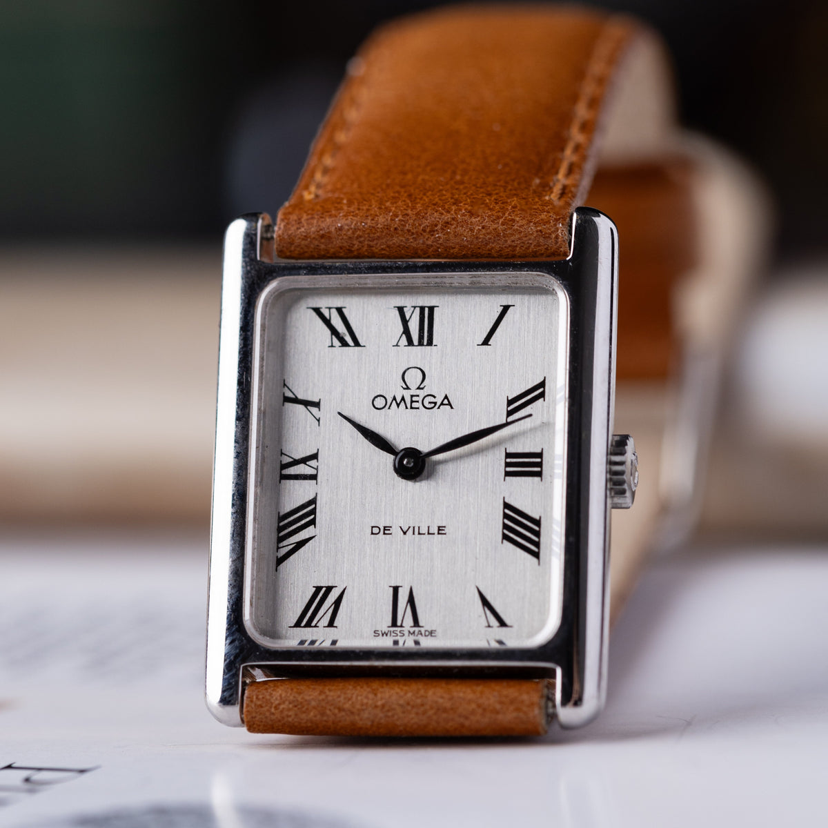 Vintage Omega De Ville, Square Tank from 1966 – DuMarko