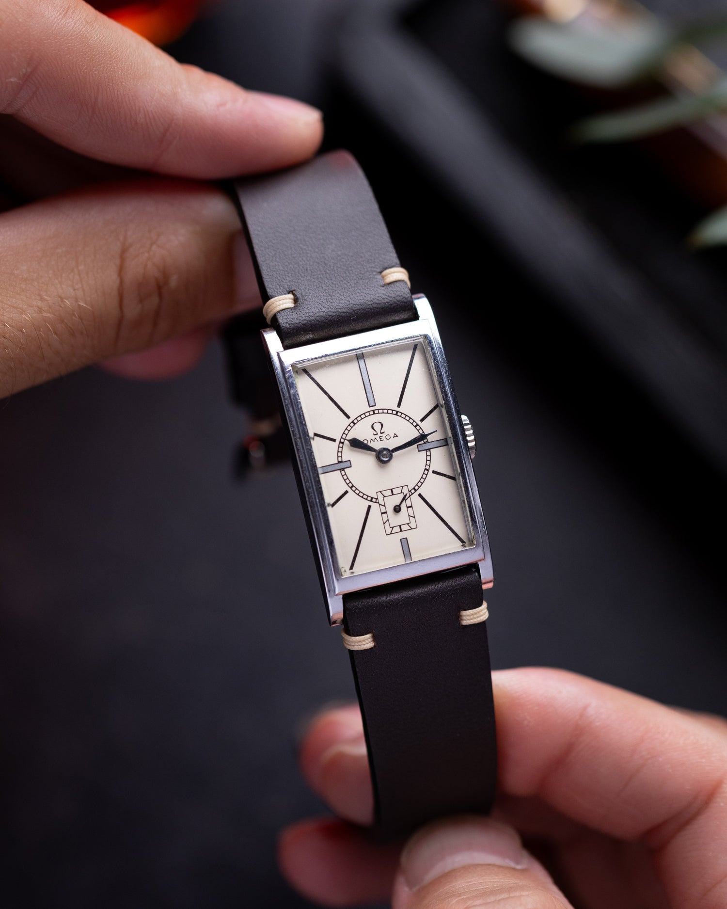 Vintage Omega Tank Square Watch from 1940's – DuMarko