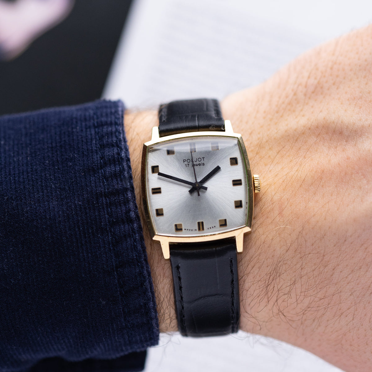 Vintage Poljot Soviet Watch, Square Tank from 1970's – DuMarko