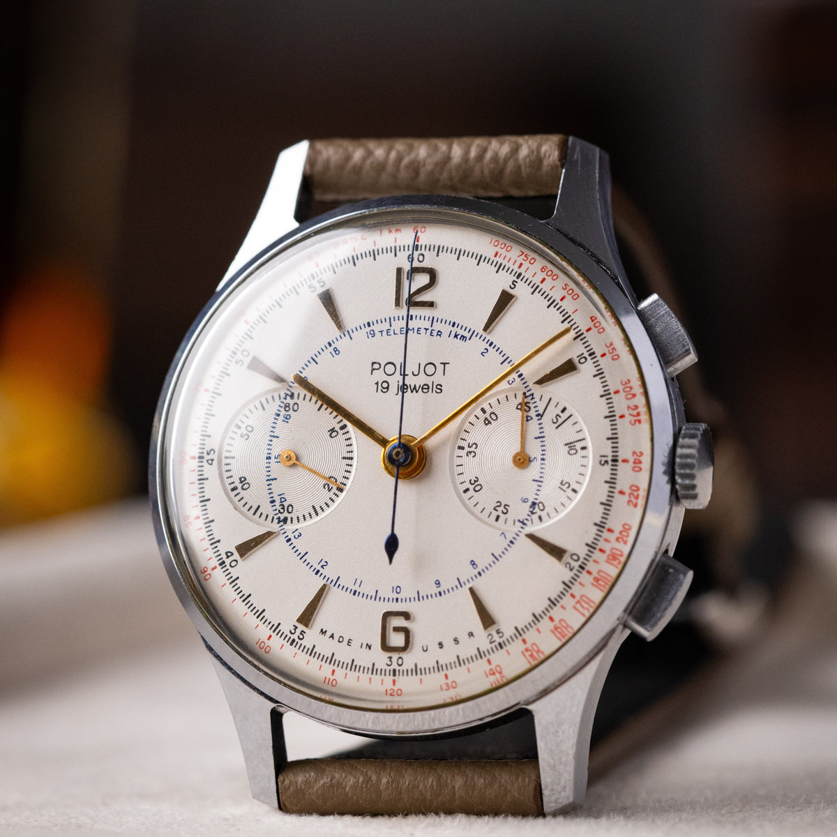 Vintage Poljot Strela, Soviet Watch, Completely Original, Cal.3017, Ch ...