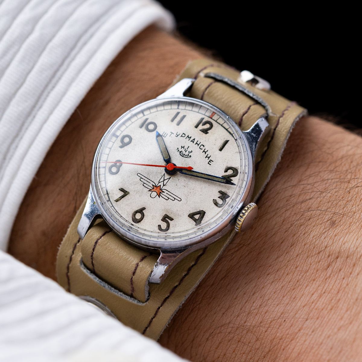 Vintage Poljot Sturmanskie Original Type 1, Soviet Aviator's watch, US ...