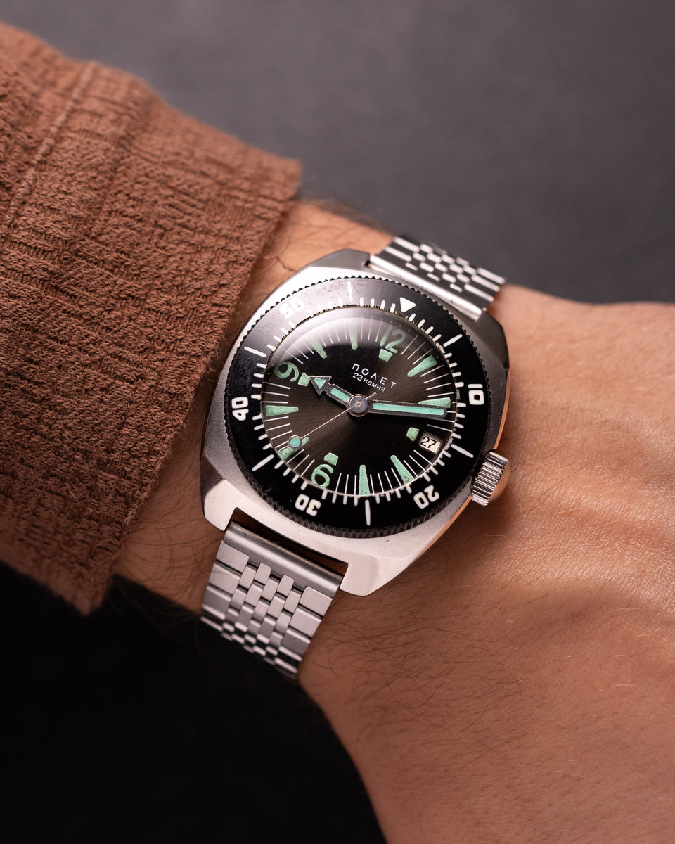 Vintage Soviet Diver's Watch Poljot Amphibia from 1970's – DuMarko