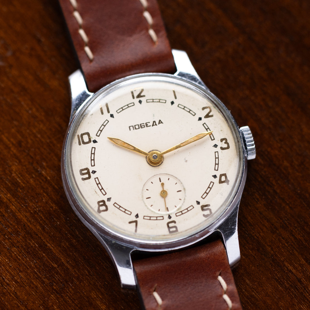 Vintage watch Pobeda, Rare Dial, Stalin's Soviet watch from 1950's, Ca ...