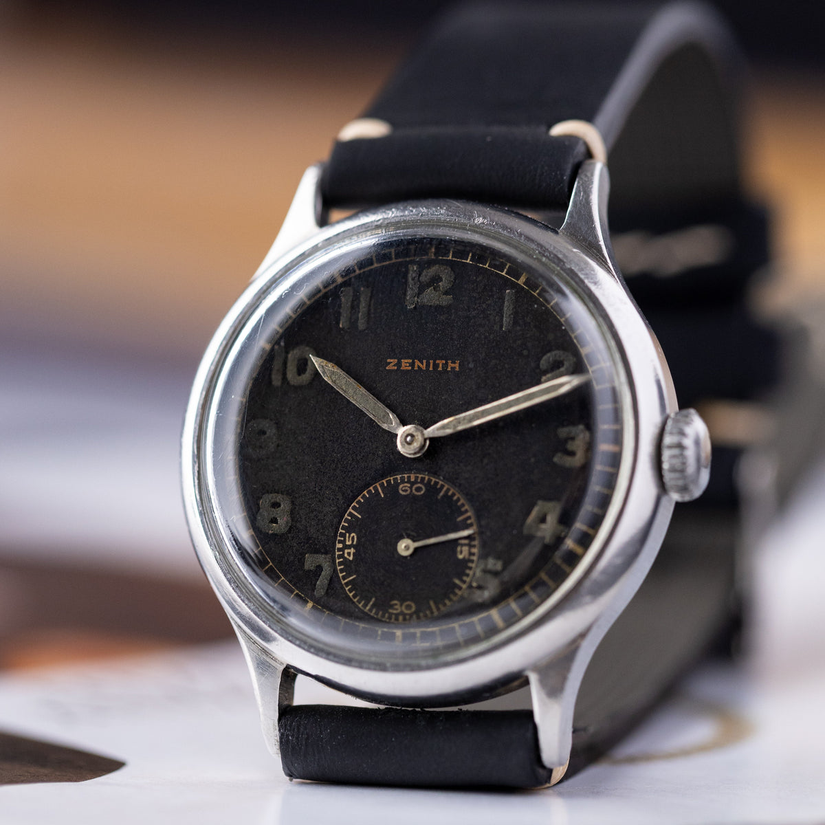 Vintage Zenith DH (Deutsches Heer), Vintage Military Watch, Radium Dia ...