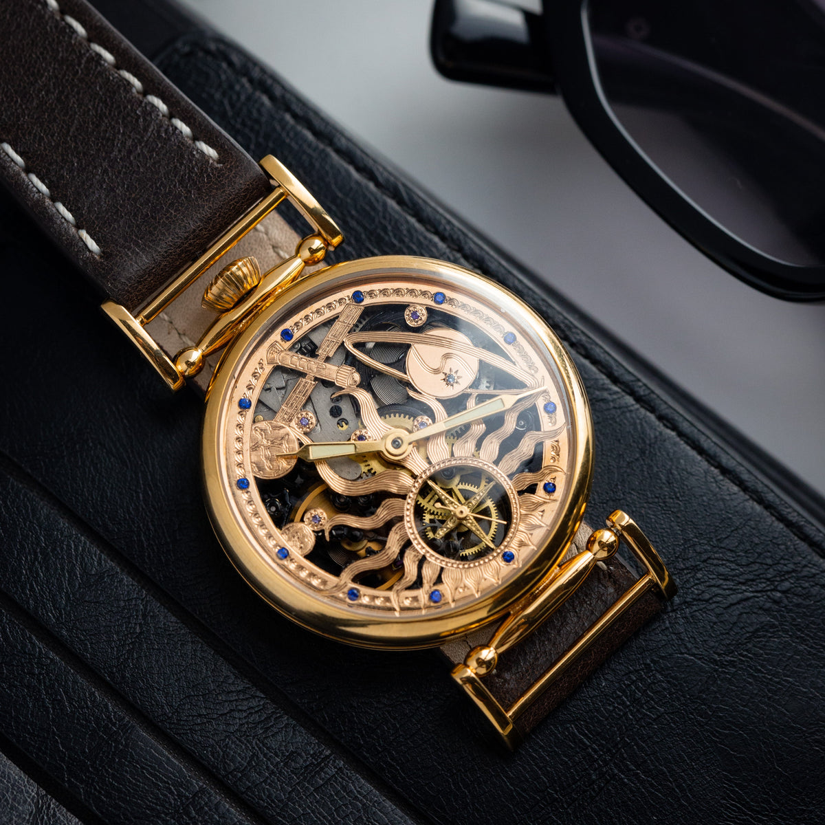 Men's Space Watch «Molnija Space» - Skeleton Watch – VintageDuMarko