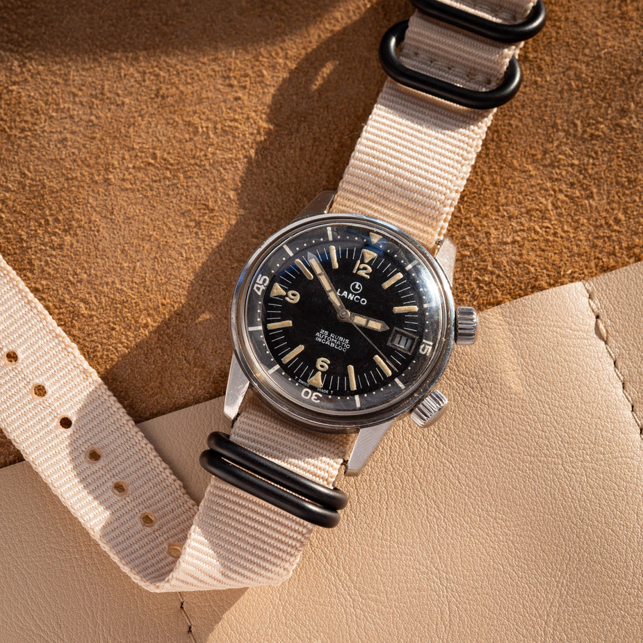 Rare Diver Watch Lanco Super Compressor - Military Watch – DuMarko