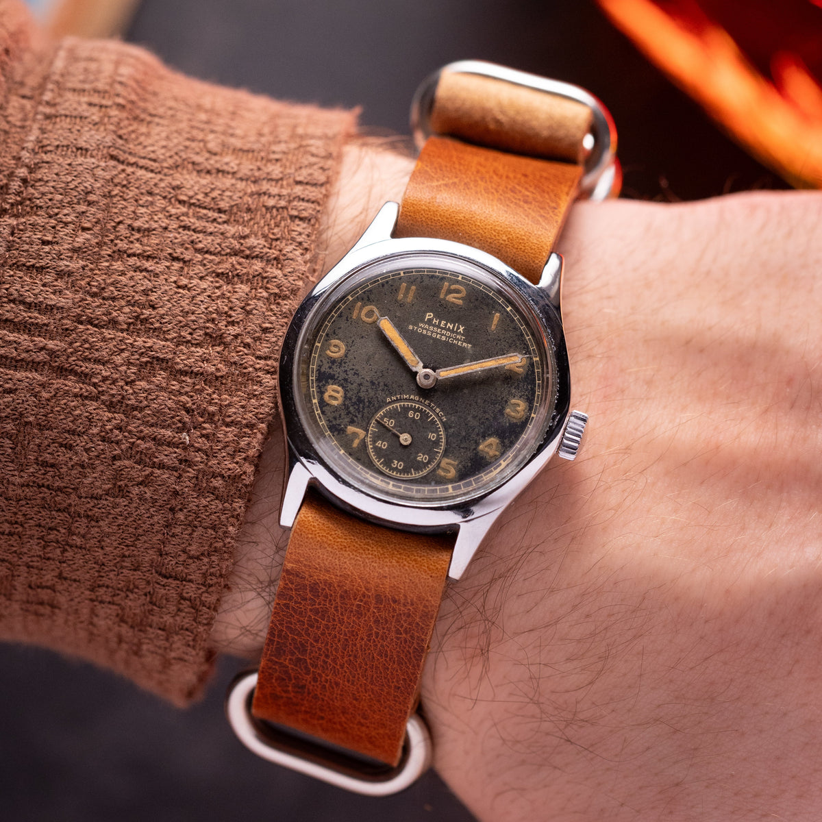 Rare watch "PHENIX DH", AS Cal. 1130, WW2 Military watch – DuMarko