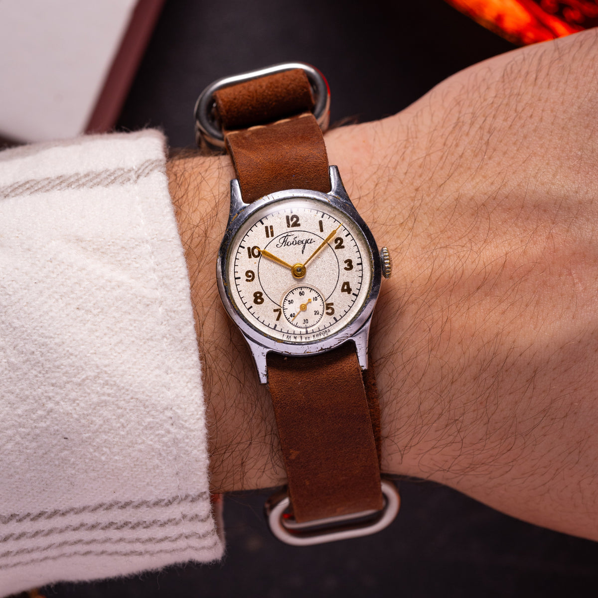 Vintage Soviet "Pobeda" Men's Mechanical Wrist Watch – DuMarko