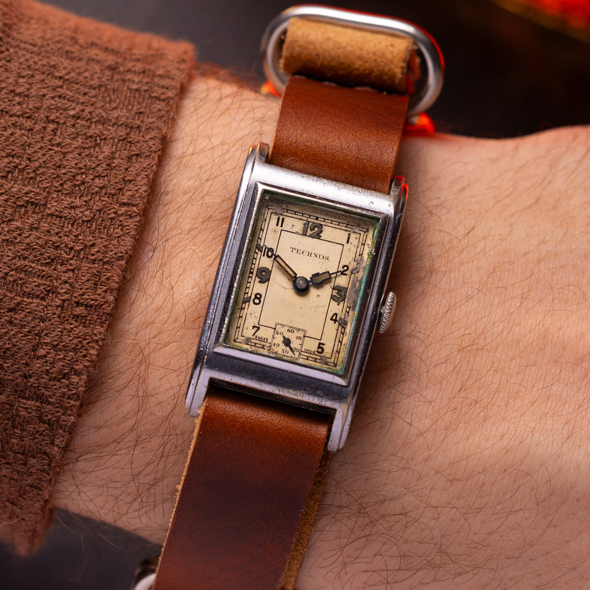 Vintage "Technos" Tank, Art Deco 1940s Watch – DuMarko